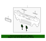 2013-2015 Chevrolet Spark Passenger Side Rear Bumper Fascia Lower ...