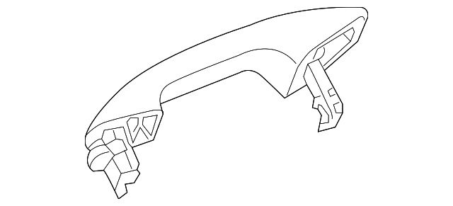 099-760-19-01-7831 - Handle, Outside 2019-2021 Mercedes-Benz | Mercedes ...