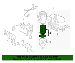 2017-2022 GM Fuel Filter 84428486 | TascaParts.com