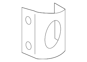 2002-2018 Mercedes-Benz Outer Bracket 463-885-44-14-64 | MB OEM Parts