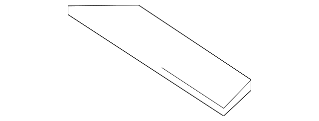 2002-2018 Mercedes-Benz Step Pad 463-885-01-90 | MB OEM Parts