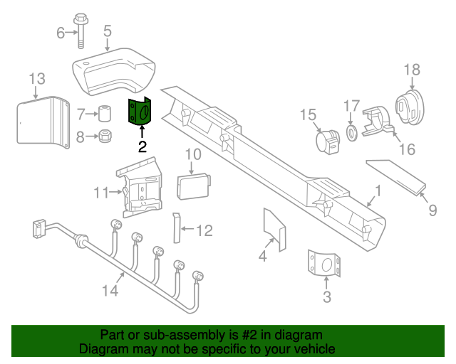 2002-2018 Mercedes-Benz Outer Bracket 463-885-44-14-64 | MB OEM Parts