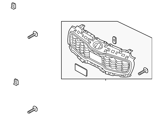 86350-D9510 - Grille Assembly 2017-2019 Kia Sportage | Kia.Parts Store