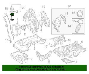 278-018-00-80 - Seal 2011-2020 Mercedes-Benz | Mercedes-Benz USA Parts