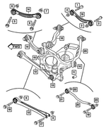 Rear Suspension and Cradle for 2021 Dodge Challenger | Mopar Factory Parts