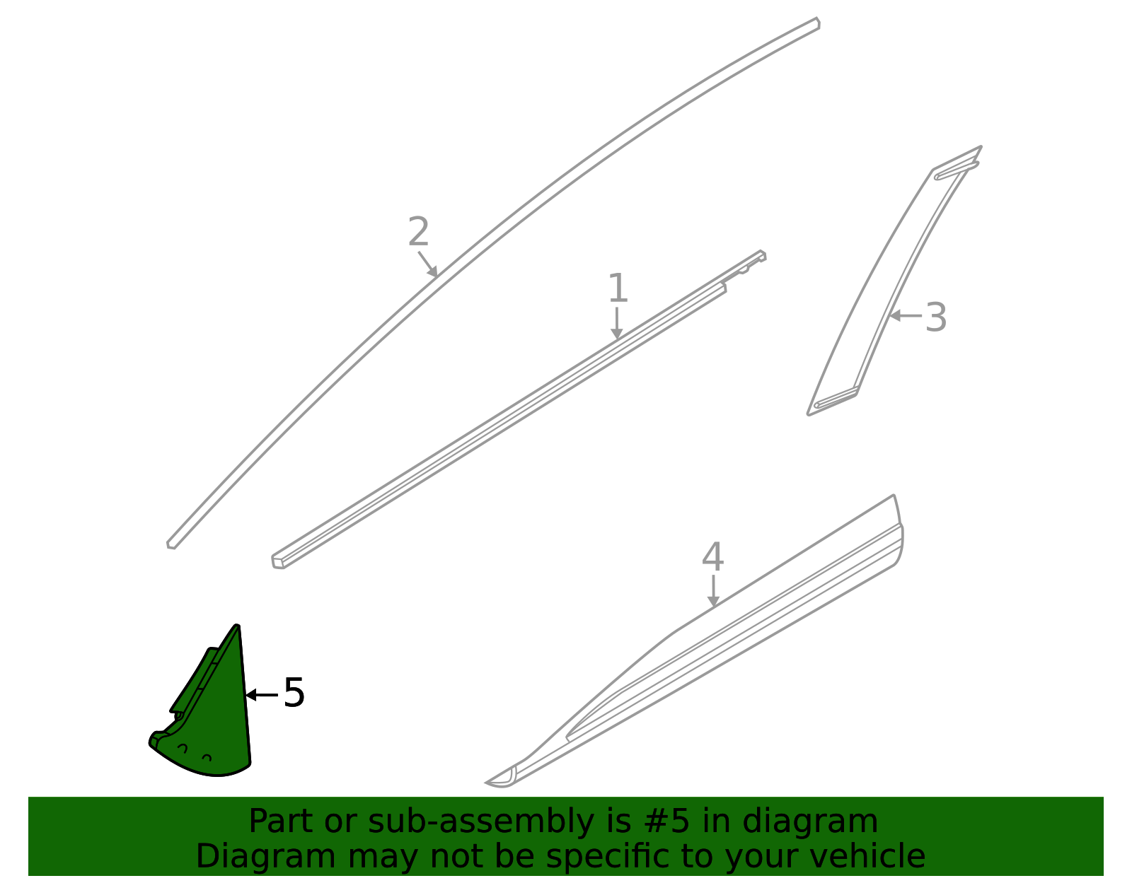 80291-6RA0B - High-Quality Corner Cover for 2021-2025 Nissan Rogue ...