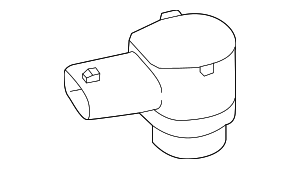 Genuine Auto Park Sensor for 2012-2022 Land Rover | Land Rover Part ...