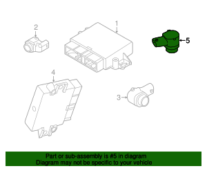 2012-2023 Land Rover Auto Park Sensor LR024299 | OEM Parts Online