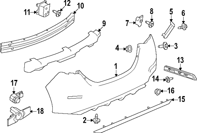2023-2024 Nissan LEAF Molding 85084-6WK2A | OEM Parts Online