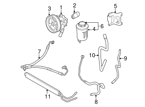 Genuine Power Steering Pump for 2010-2012 Land Rover Range Rover | Land ...