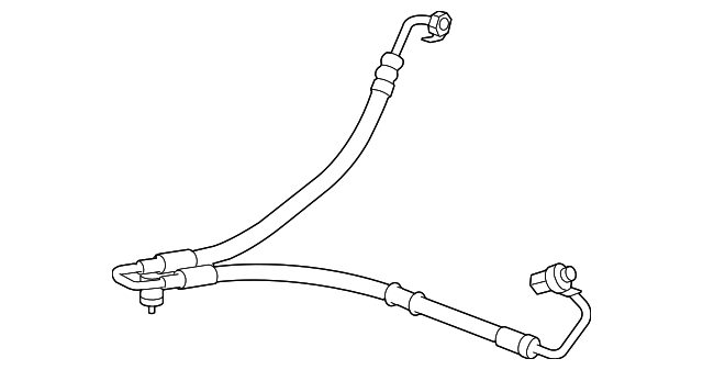 Genuine Pressure Hose for 2010-2012 Land Rover Range Rover | Land Rover ...