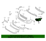 2016-2019 Ford Side Trim - Passenger Side (RH) FB5Z-17B968-AA ...