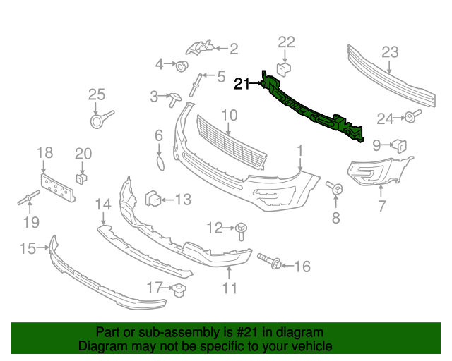2016-2017 Ford Absorber FB5Z-17C882-A | TascaParts.com