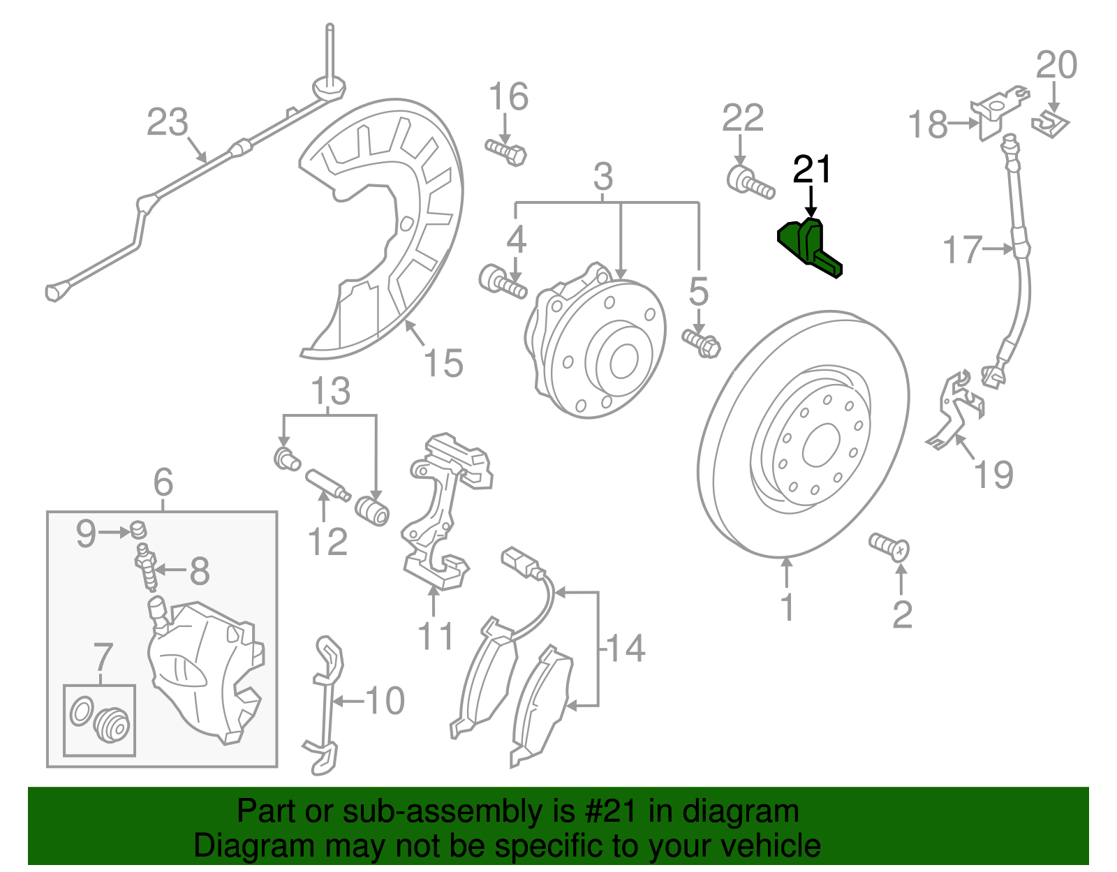 2005-2022 Volkswagen Vehicle Speed Sensor WHT-003-857-D | OEM Parts Online
