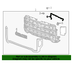 2020-2023 GMC Front View Camera Switch Wiring Harness 84478448 GM ...