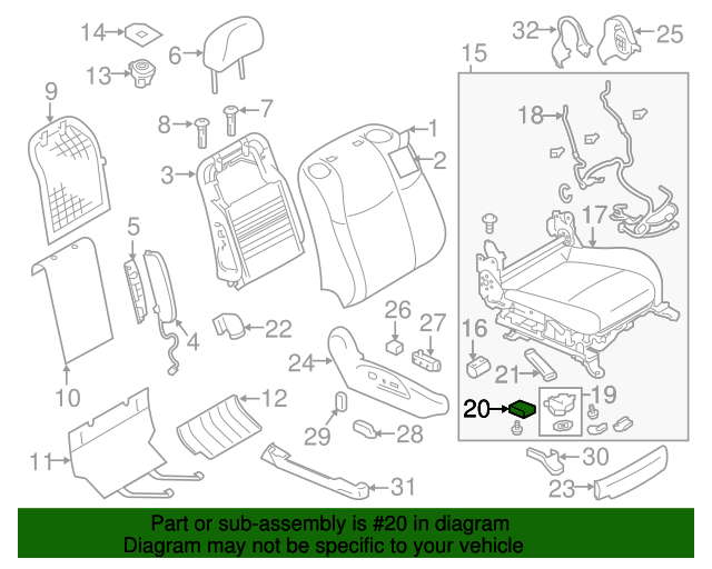 2011-2017 Infiniti Control Box 873D6-1MA0A | OEM Parts Online