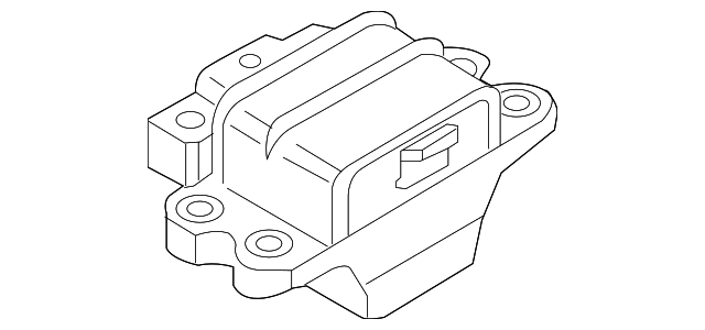 2008-2018 Volkswagen Trans Mount 1K0-199-555-AB | VW Direct Parts