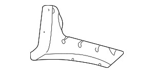 2000-2005 Ford Excursion OEM NEW 2000-2005 Ford Excursion Right Shield ...