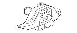 2016-2019 Chevrolet Cruze Passenger Side Engine Mount 39096914 GM ...