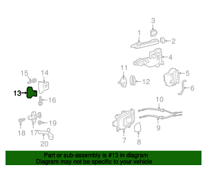 68297677AC - Body Half Hinge Left - 2018-2021 Mopar | Mopar Parts Canada