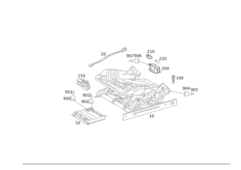 221-870-73-93 - Control Unit 1954-2013 Mercedes-Benz | Mercedes-Benz ...