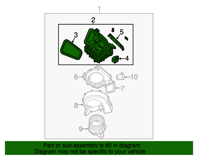 27235-1PA0A - Inlet Case 2012-2021 Nissan | Nissan Parts & Accessories ...