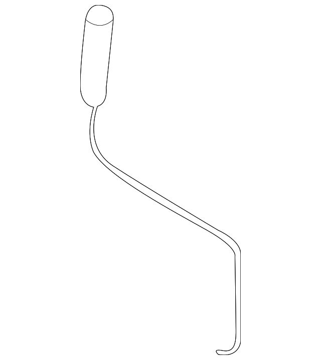 Genuine OEM Door Lock Operating Rod Part# ELZ500021PUY Fits 2004-2005 ...