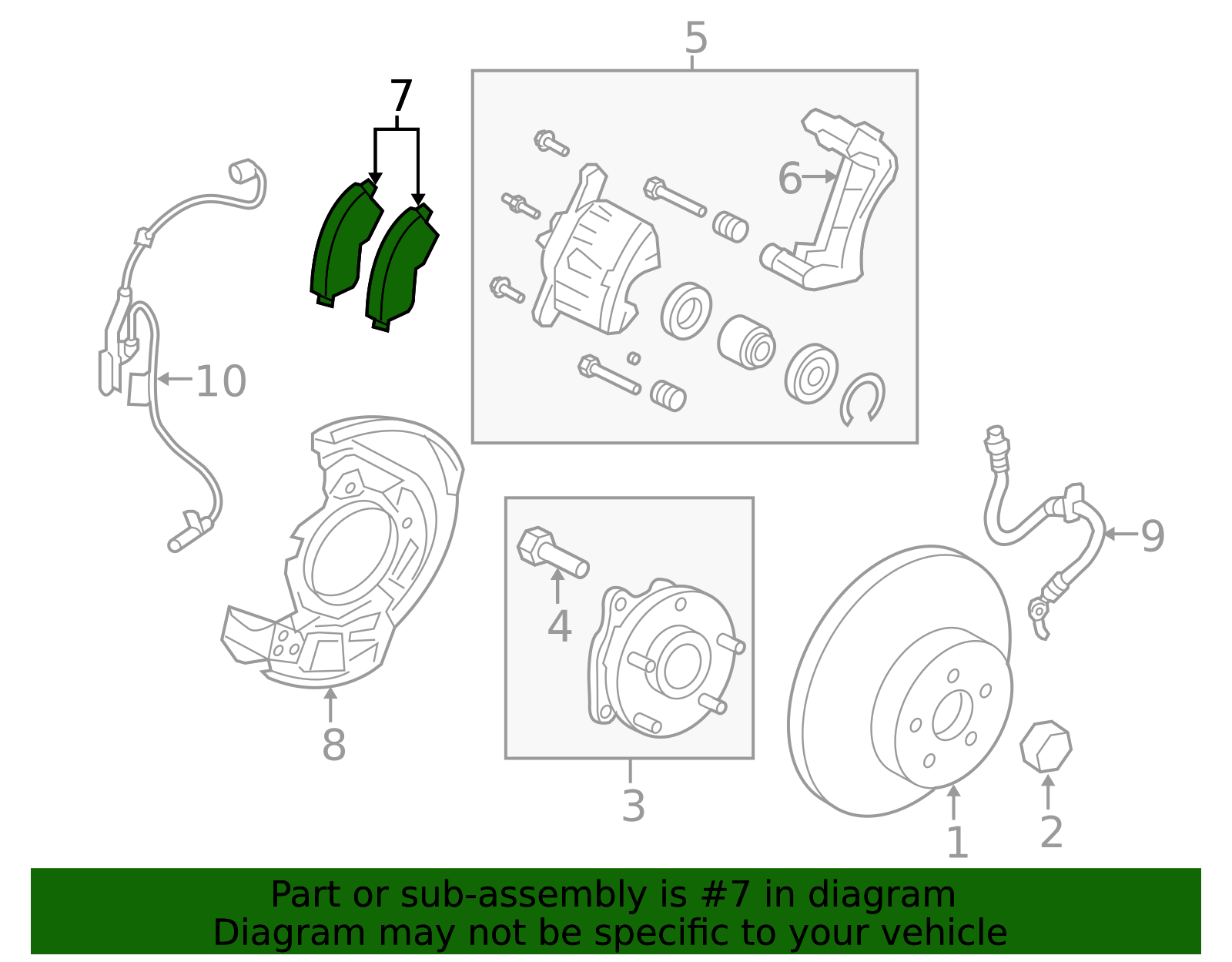 04465-0E060 - Brake Pads 2018-2024 Toyota | Brantford Toyota Parts