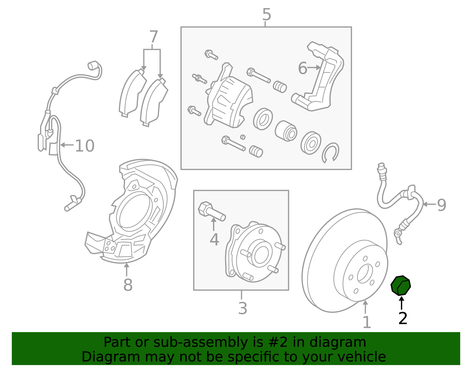 90080-17238 - Axle Nut - 2000-2020 Toyota | Toyota Parts Delivered
