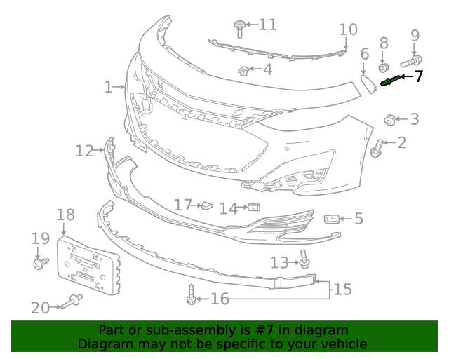 2012-2024 GM Multi-Purpose Rivet 92139150 GM | GMPartsDirect.com