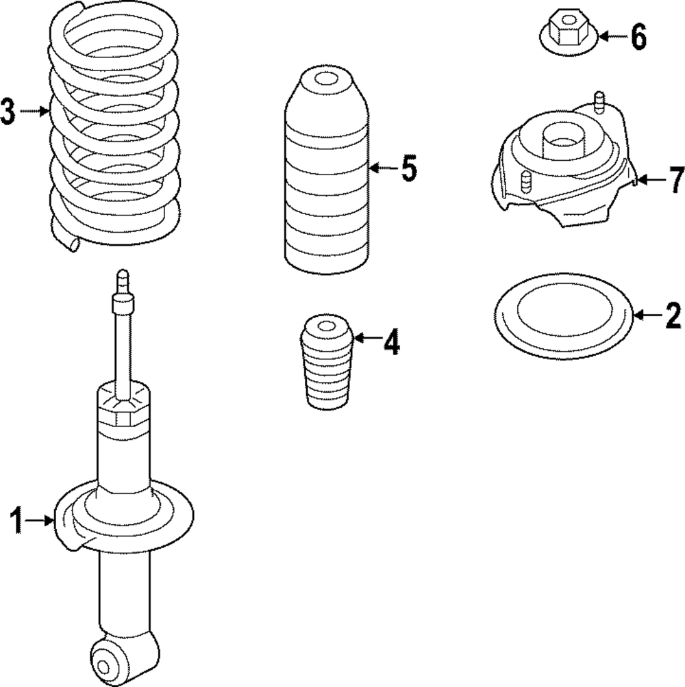 2022-2024 Toyota GR86 Suspension Shock Absorber SU003-09578 | Toyota ...