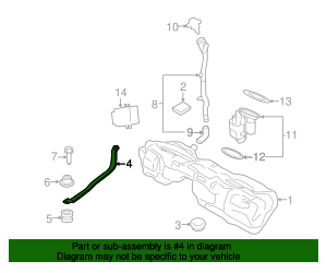 Genuine BMW 16-11-7-260-942 | Tank Strap | FREE Shipping on Most Orders ...
