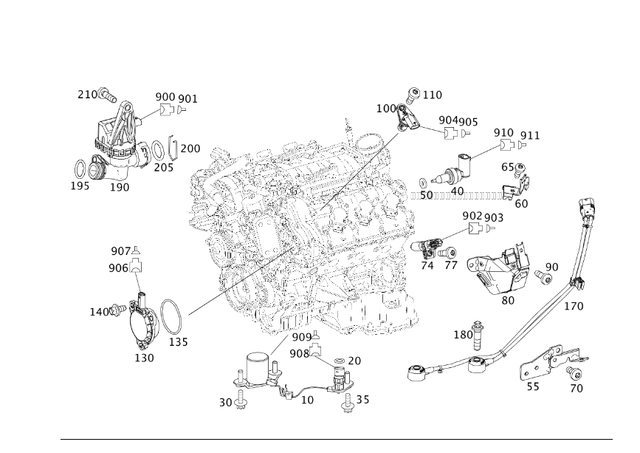 2006-2021 Mercedes-Benz O-Ring 016-997-50-45 | Mercedes-Benz Parts