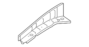 2005-2012 Toyota Fender Rail Reinforcement 53733-07020 | OEM Parts Online