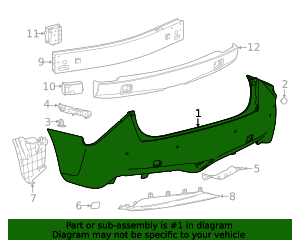 52159-62901 - Bumper Cover - 2016-2018 Toyota Mirai | OEM Genuine ...