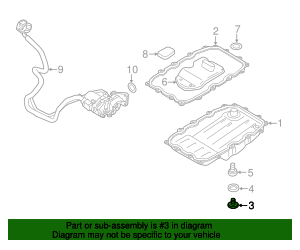 2011-2018 Porsche Drain Plug WHT-005-510 | Sunset Porsche Parts