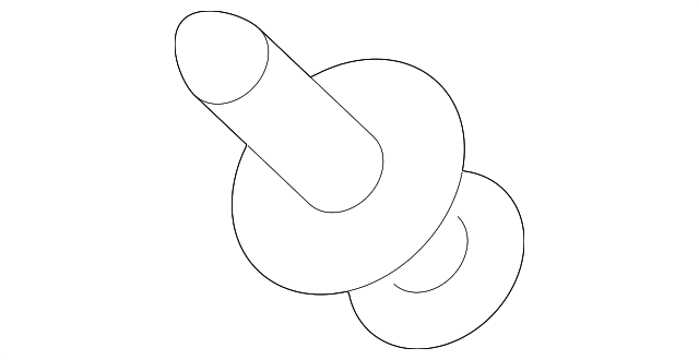 90467-05170 - Bumper Cover Support Rail Clip - 2013-2023 Toyota | OEM ...