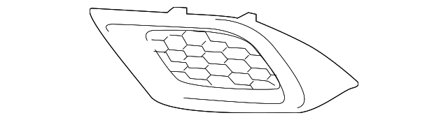 52030-12090 - Side Cover - 2016-2018 Toyota | OEM Genuine Toyota Parts