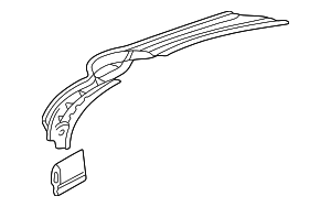 208-830-00-13 - Duct Cover 1998-2003 Mercedes-Benz | Mercedes-Benz USA ...