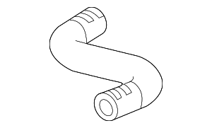 2017-2018 Cadillac CT6 Engine Coolant Air Bleed Hose 84126582 GM ...