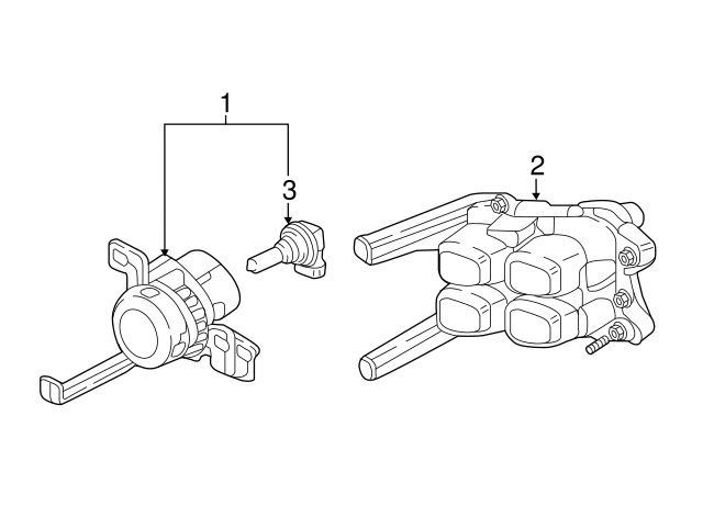 2017-2019 Kia Sportage Fog Lamp Assembly - Passenger Side (RH) 92202 ...