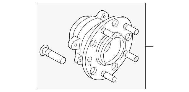 2016-2022 Kia OEM NEW 2016-19 Kia Optima Sportage Sedan Rear Hub ...