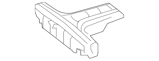 207-888-01-90 - Grille Assembly Bracket 2010-2013 Mercedes-Benz ...