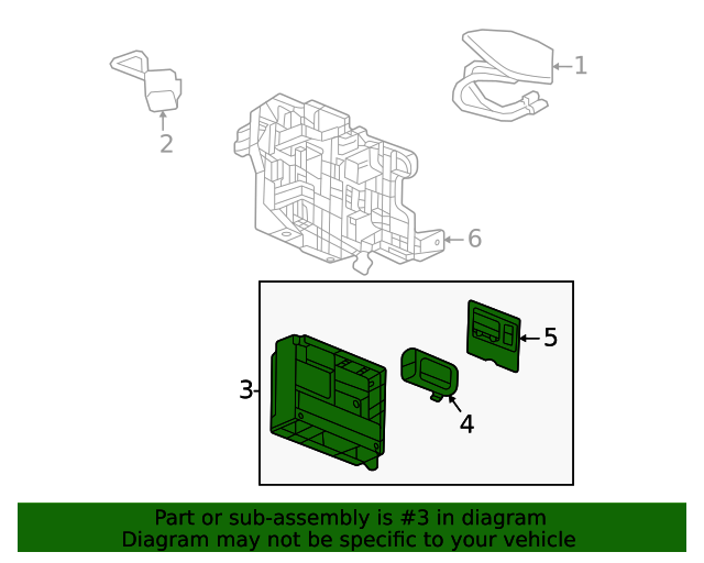 2021-2023 GM Radio Control 86804757 | GM Parts Center