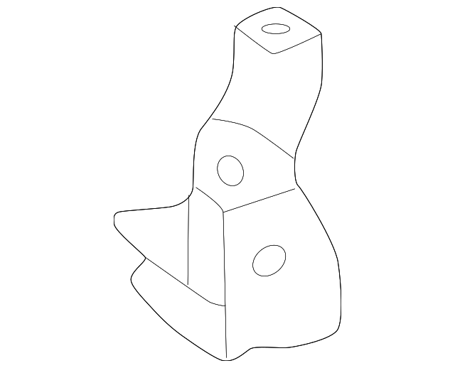 223-545-39-02 - Woofer Front Bracket 2021-2023 Mercedes-Benz | Mercedes ...