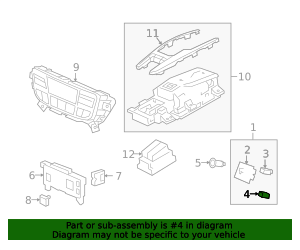 39113-THR-A11 - Ft Power Outlet Adapter 2018-2023 Honda | Honda Parts ...
