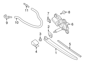 2016-2018 Volvo Wiper Blade 31457162 | TascaParts.com
