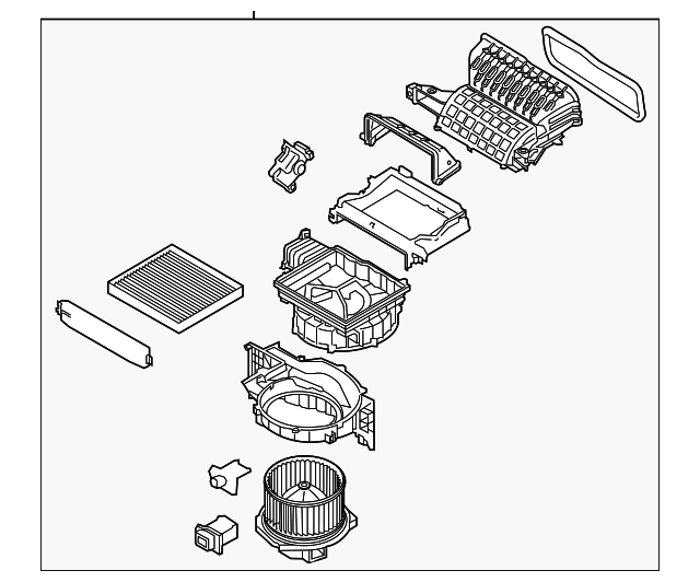 97100-Q5280 - Blower Assembly 2021-2023 Kia Seltos | Kia.Parts Store