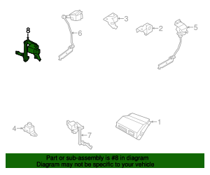 2007-2020 Volvo Rear Sensor 31288273 | OEM Parts Online