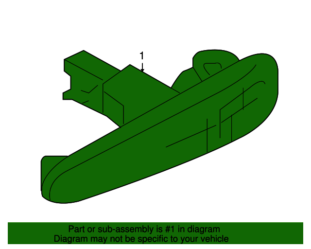 2007-2017 Mitsubishi Repeater Lamp 8351a001 | Mitsubishi Parts ...